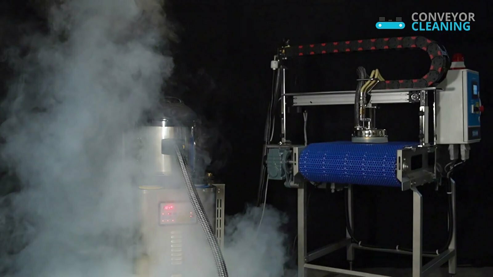 Automatic Conveyor Belt Cleaning with Linear X Drive System – Conveyor ...